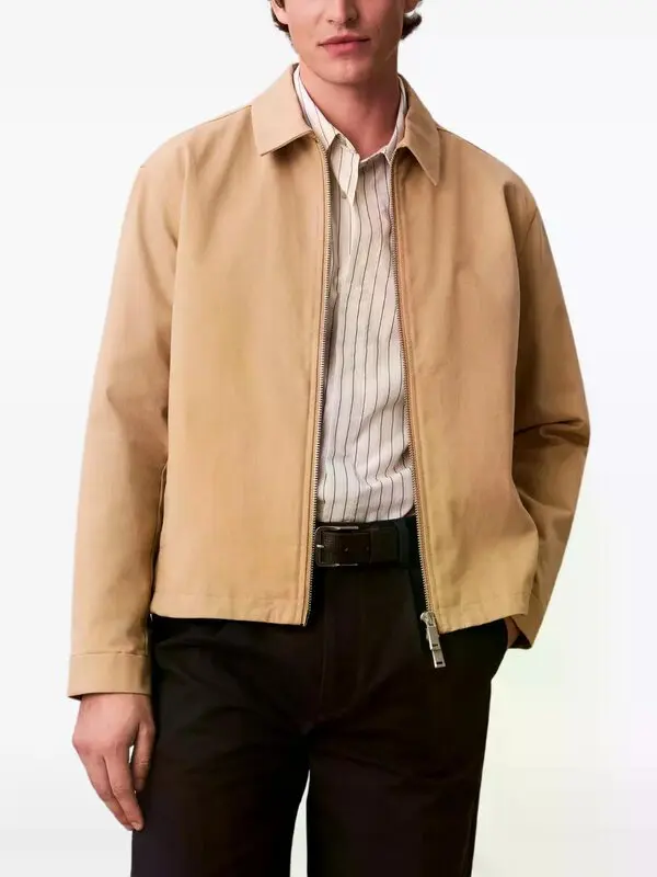 Calvin Klein Zip-up Collared Jacket