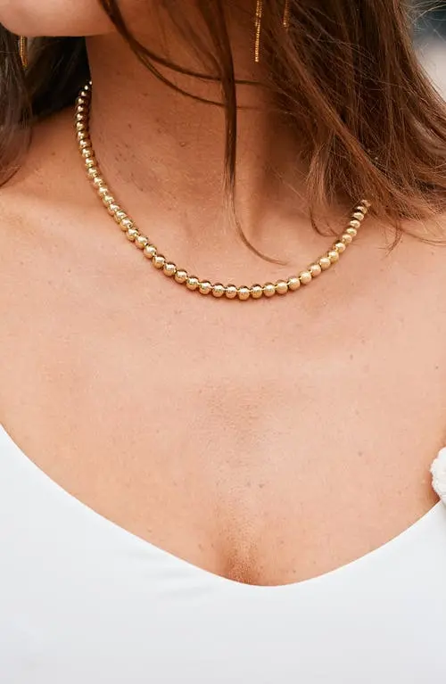 BROOK & YORK Makenna Beaded Ball Chain Necklace