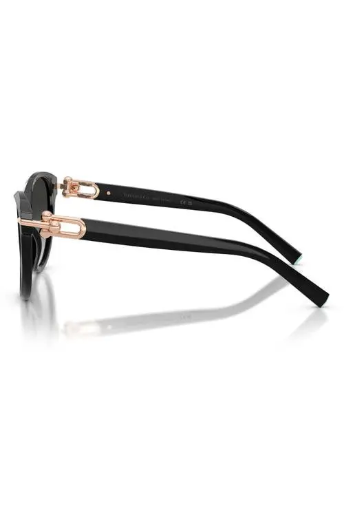 Tiffany & Co. Cat Eye Sunglasses - Black/grey Gradient