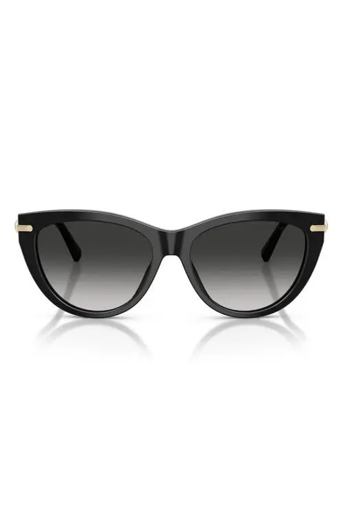 Tiffany & Co. Cat Eye Sunglasses - Black/grey Gradient