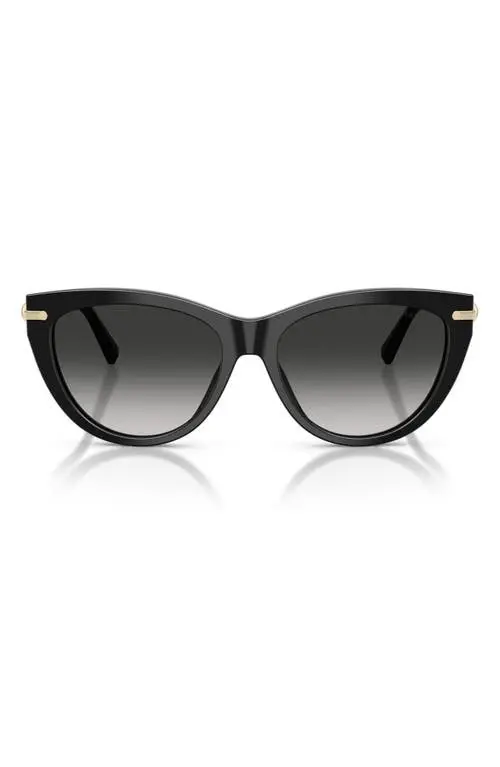 Tiffany & Co. Cat Eye Sunglasses - Black/grey Gradient