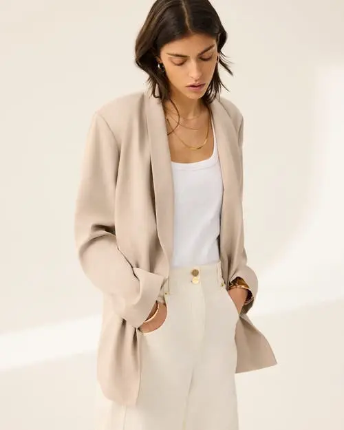 Mint Velvet Single Breasted Shawl Lapel Blazer