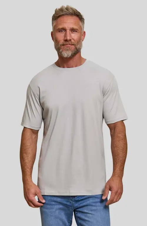 RYE 51 The Luxe Supima Tee - Mist Grey