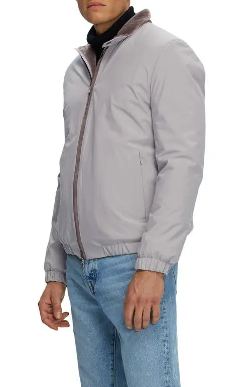 Gorski Genuine Shearling Lined Jacket