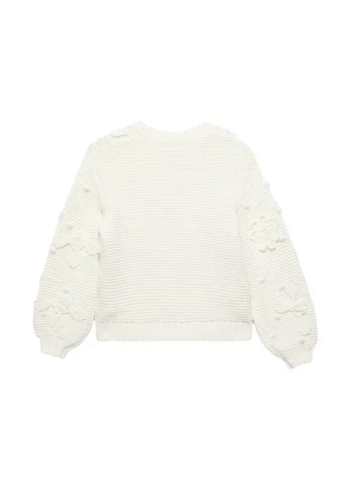 Mint Velvet Appliqué Floral V-neck Cardigan