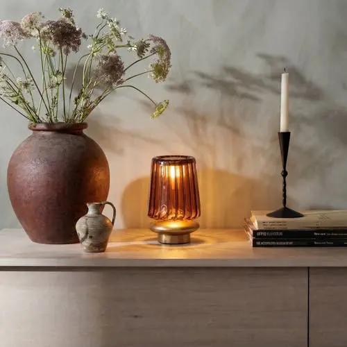 STORIED HOME Led Table Lamp With Touch Sensor