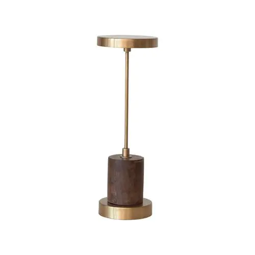STORIED HOME Led Table Lamp With Touch Sensor - Gold