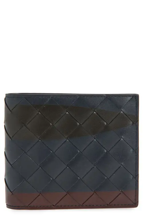 Bottega Veneta Intrecciato Bifold Wallet - 4328 Midnight