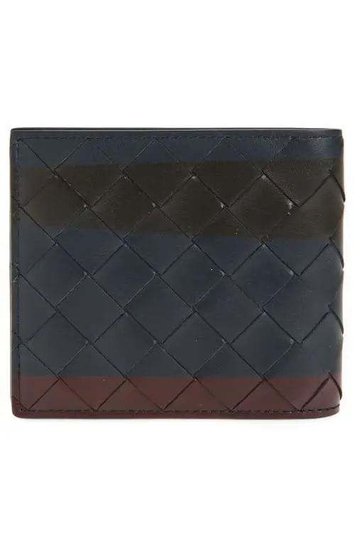 Bottega Veneta Intrecciato Bifold Wallet - 4328 Midnight