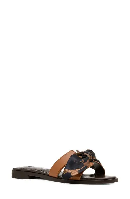 Steve Madden Hadyn Slide Sandal - Leopard Multi