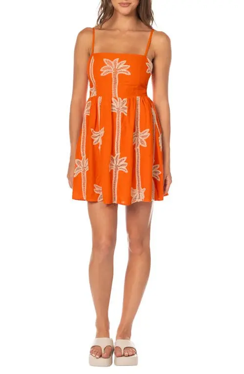 MAAJI Tangerine Tropiccs Emiliana Cover-up Dress - Orange