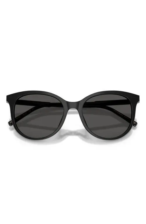 Dolce & Gabbana Phantos Silhouette Acetate Sunglasses - Black/dark Grey