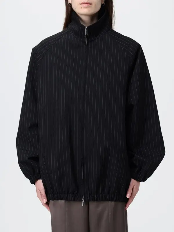 THE FRANKIE SHOP Zip-up Track Jacket - Black