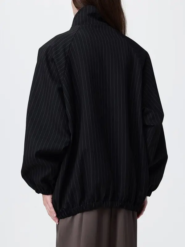 THE FRANKIE SHOP Zip-up Track Jacket - Black