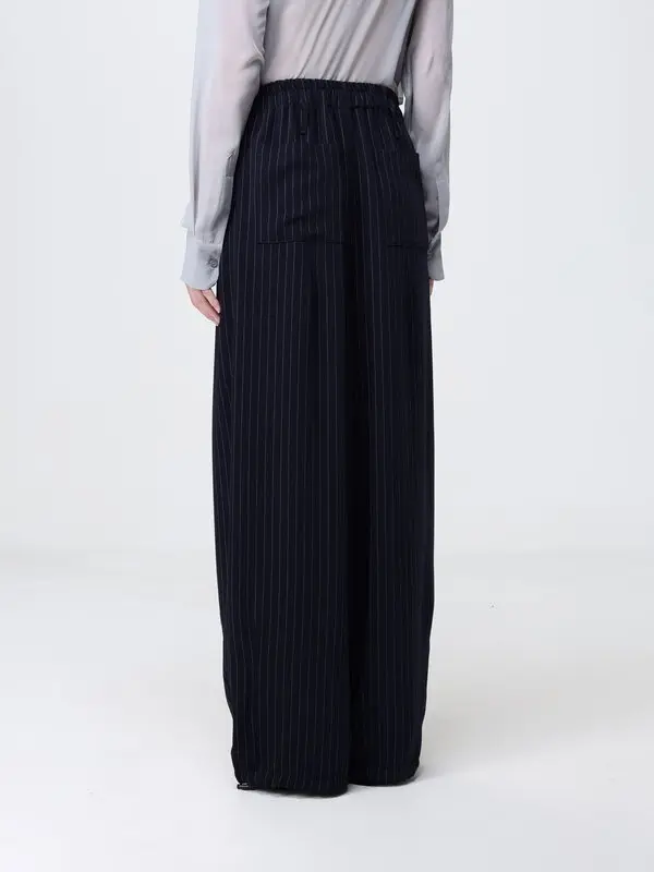 THE FRANKIE SHOP Wide Leg Pinstripe Trousers