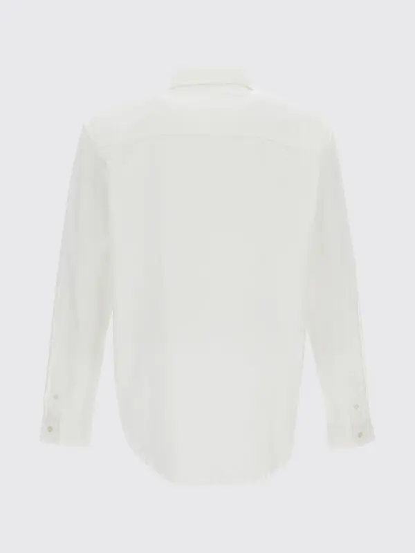A.p.c. Long Sleeve Collared Shirt With Pocket