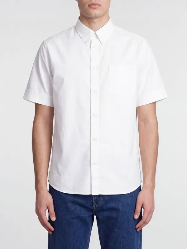 A.p.c. Organic Cotton Casual Shirt - White