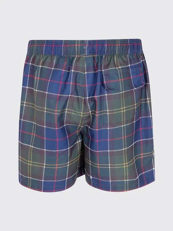 Barbour Plaid Swim Shorts - Green