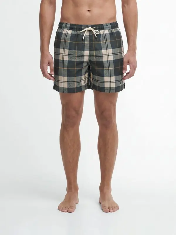 Barbour Plaid Swim Trunks - Multicolor