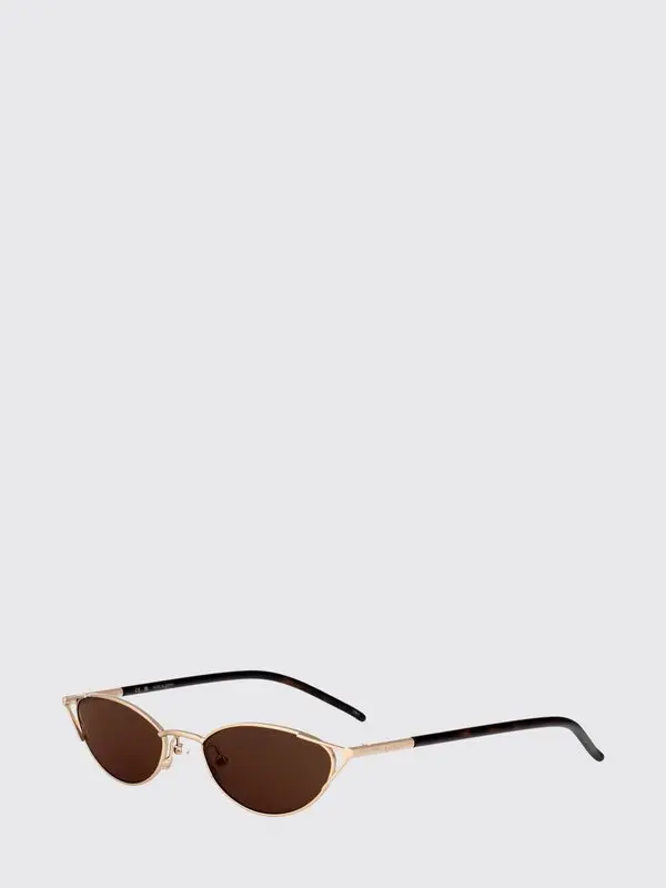 Alexander McQueen Acetate And Metal Cat Eye Sunglasses - Gold
