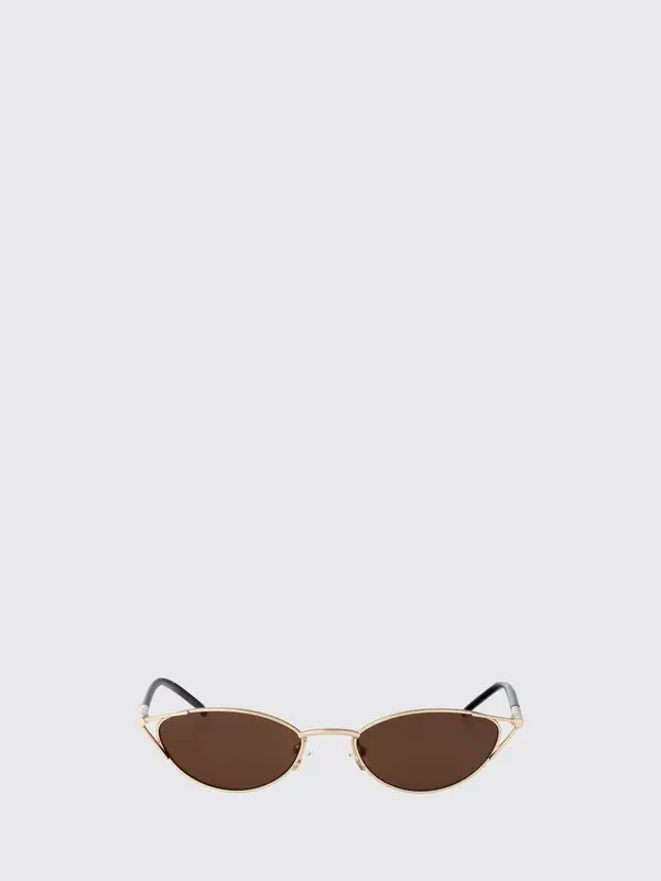 Alexander McQueen Acetate And Metal Cat Eye Sunglasses - Gold