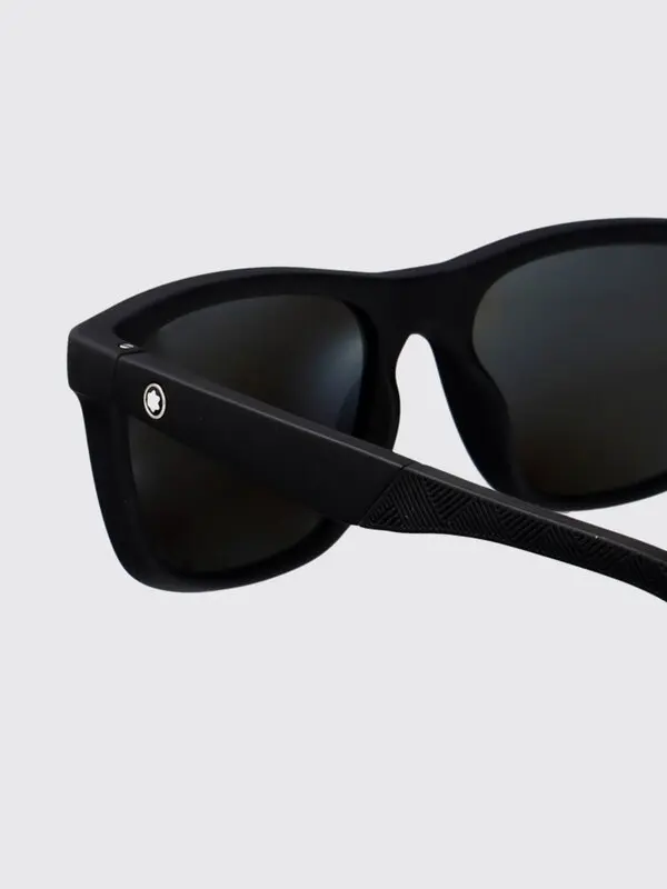 Montblanc Square Acetate Sunglasses With Logo Detail