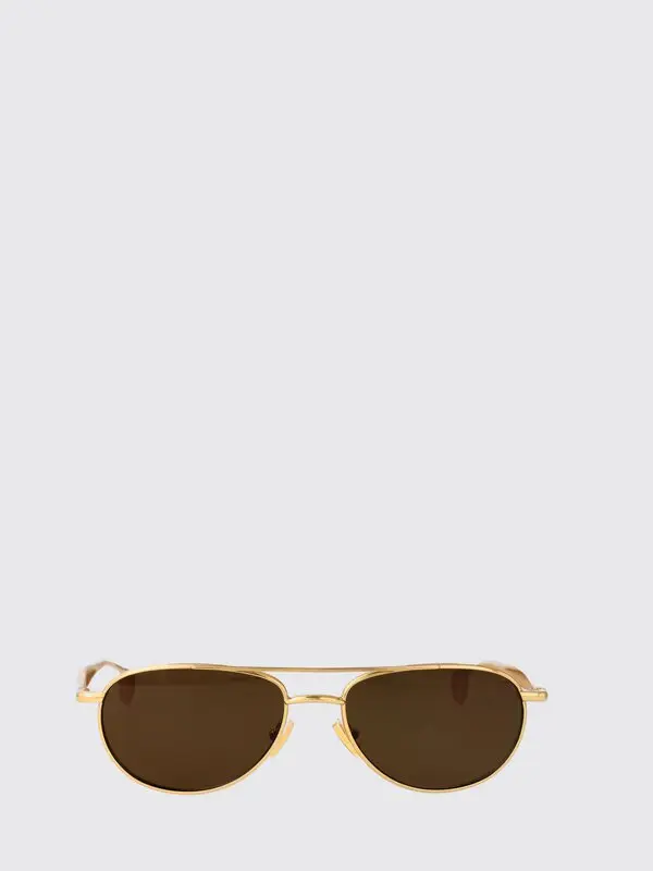 Bottega Veneta Metal Aviator Sunglasses