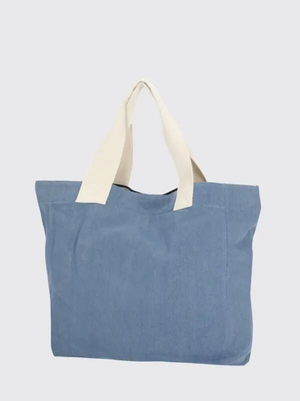 Barbour Emily Cotton Denim Tote Bag With Embroidered Logo - Blue