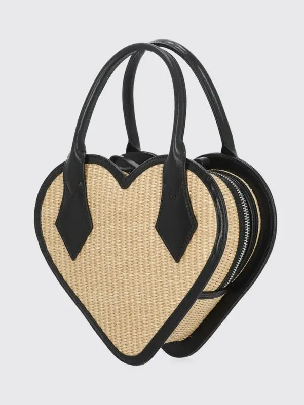 VIVIENNE WESTWOOD Bag In Raffia And Leather
