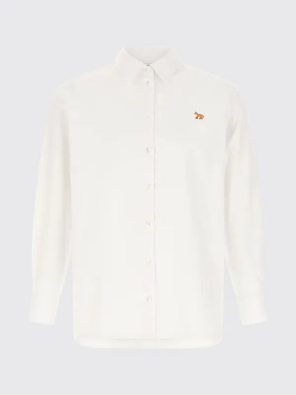 Maison Kitsuné Embroidered Fox Shirt