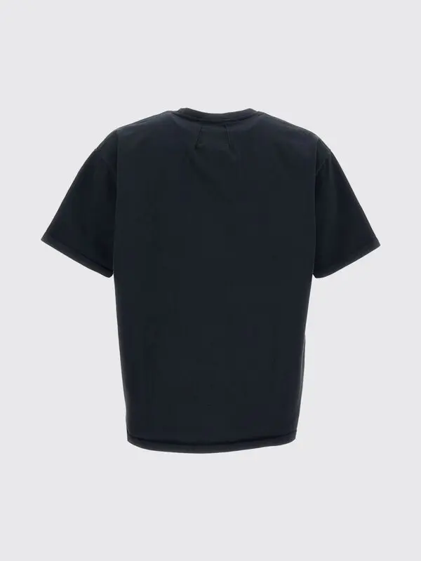 Rhude Cotton T-shirt With Contrasting Logo Print And Crew Neck