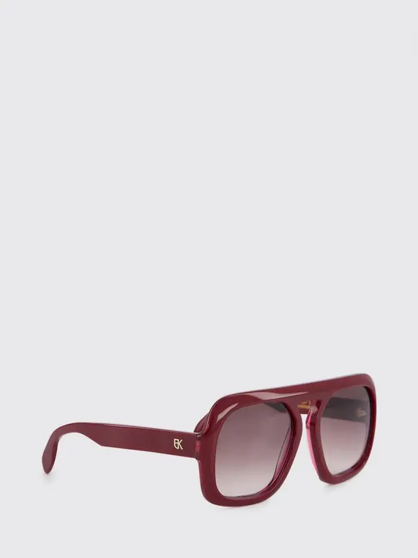 EMMANUELLE KHANH Aviator Sunglasses - Red