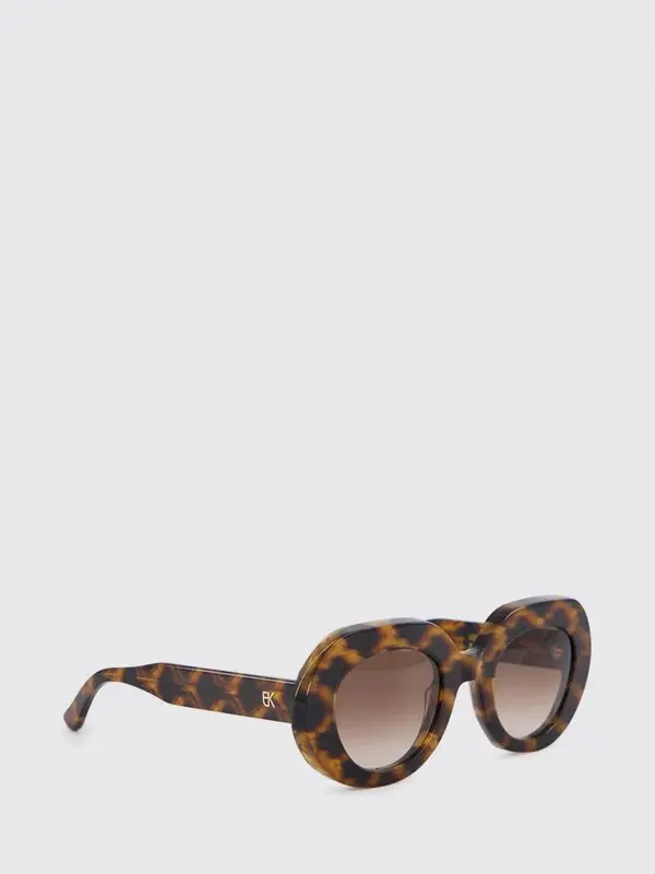 EMMANUELLE KHANH Tortoiseshell Oval Sunglasses - Brown