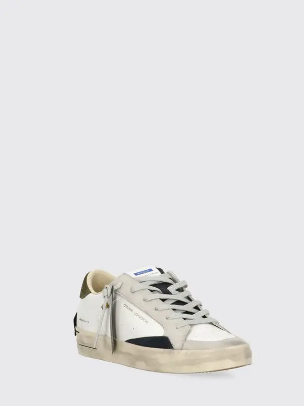 CRIME LONDON Sk8 Deluxe Leather Sneakers