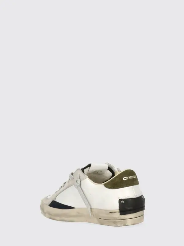 CRIME LONDON Sk8 Deluxe Leather Sneakers
