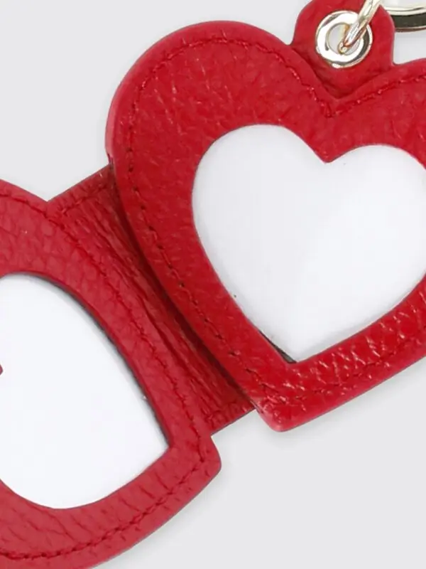 COCCINELLE Heart Charm Keyring