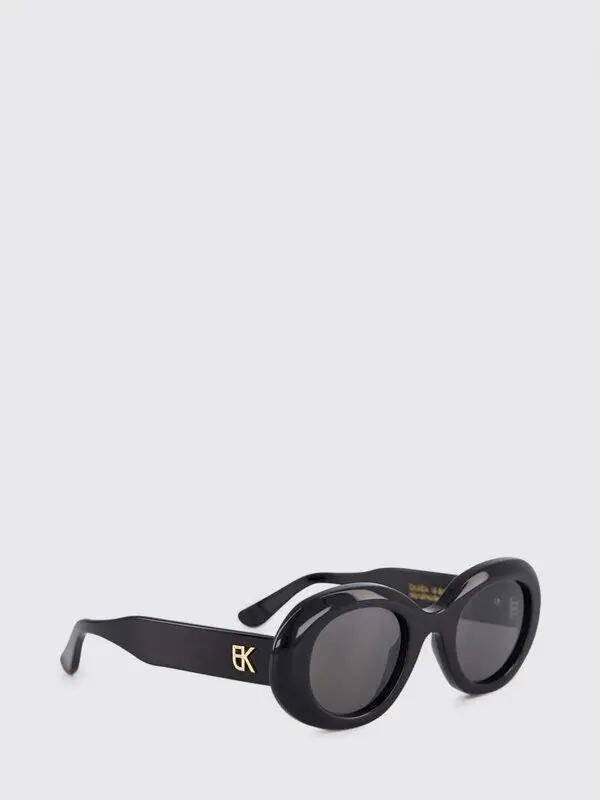 EMMANUELLE KHANH Oval Sunglasses - Black
