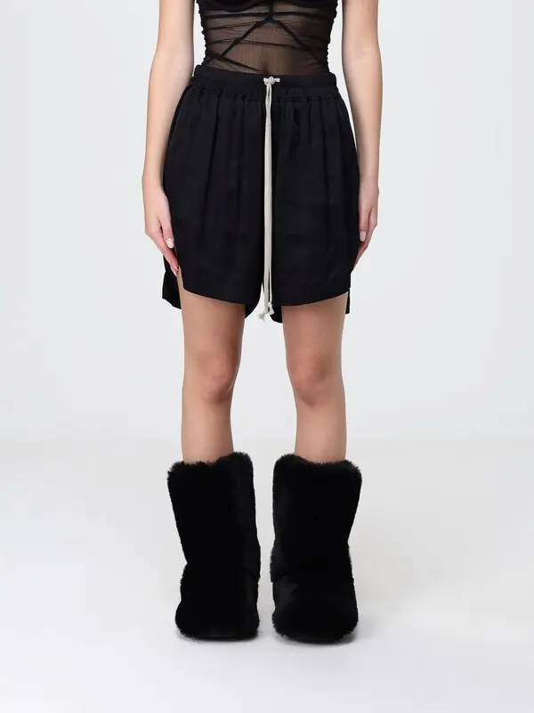Rick Owens Drawstring Shorts - Black