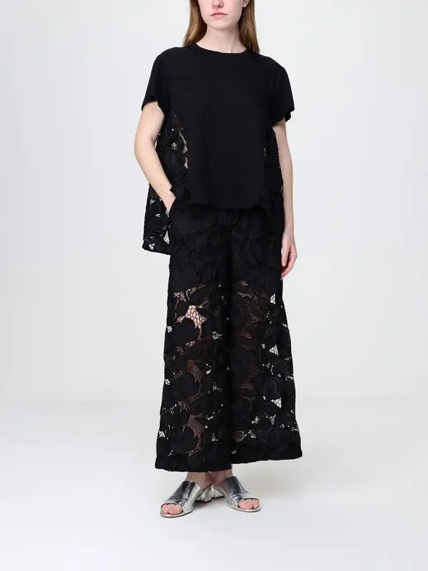 MEIMEIJ Lace Palazzo Trousers