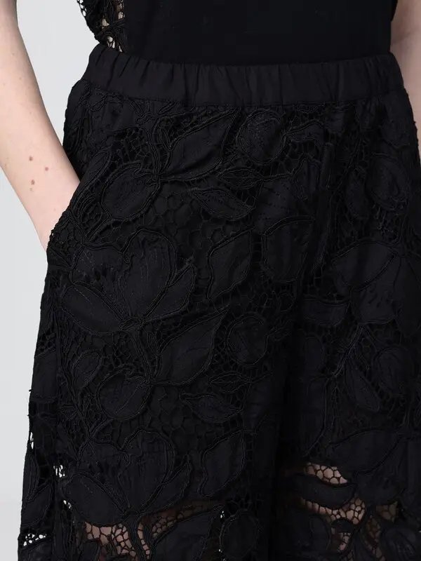 MEIMEIJ Lace Palazzo Trousers