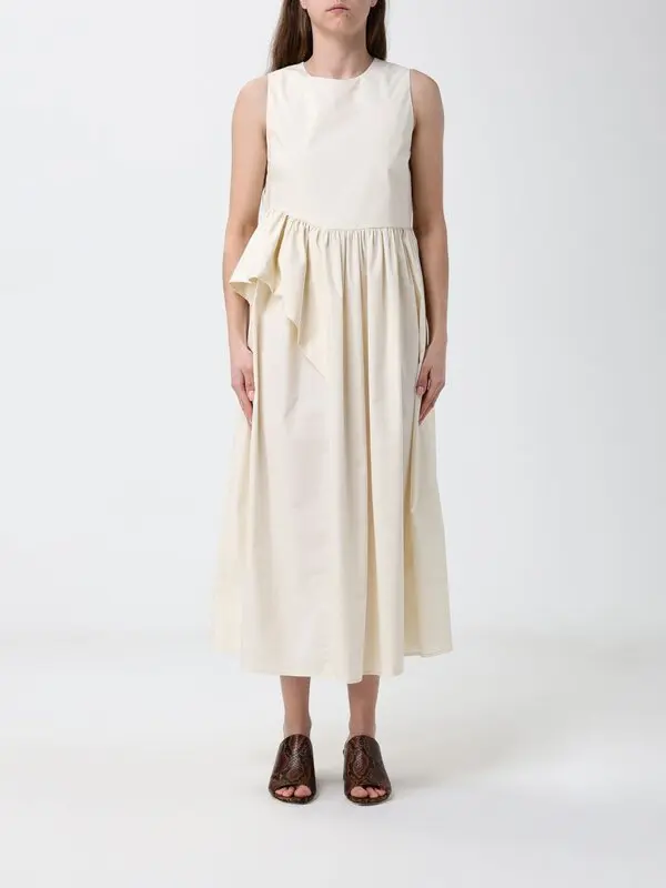 MEIMEIJ Dress With Ruffled Detail - Yellow