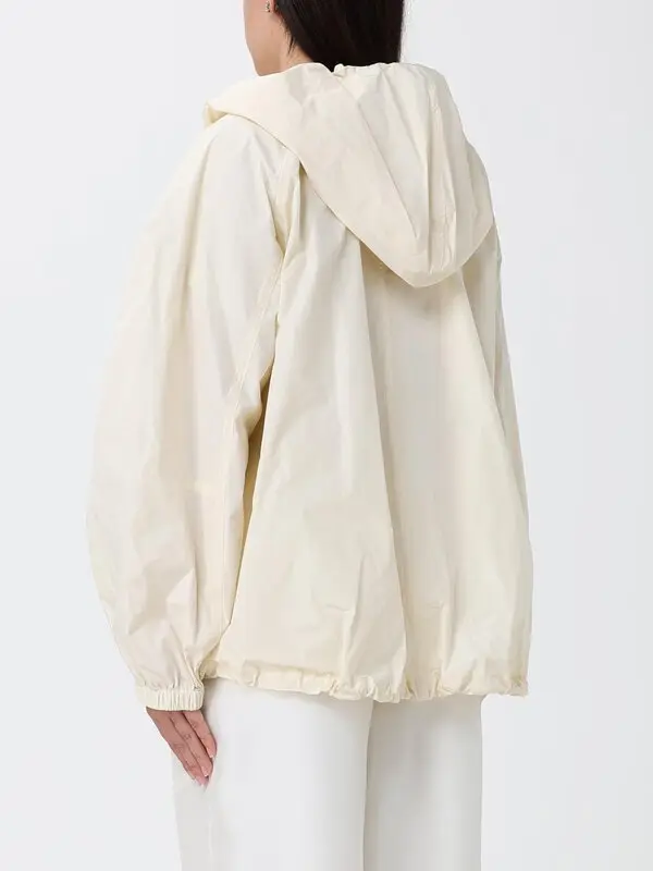 MEIMEIJ Oversized Hooded Polyester Bomber Jacket
