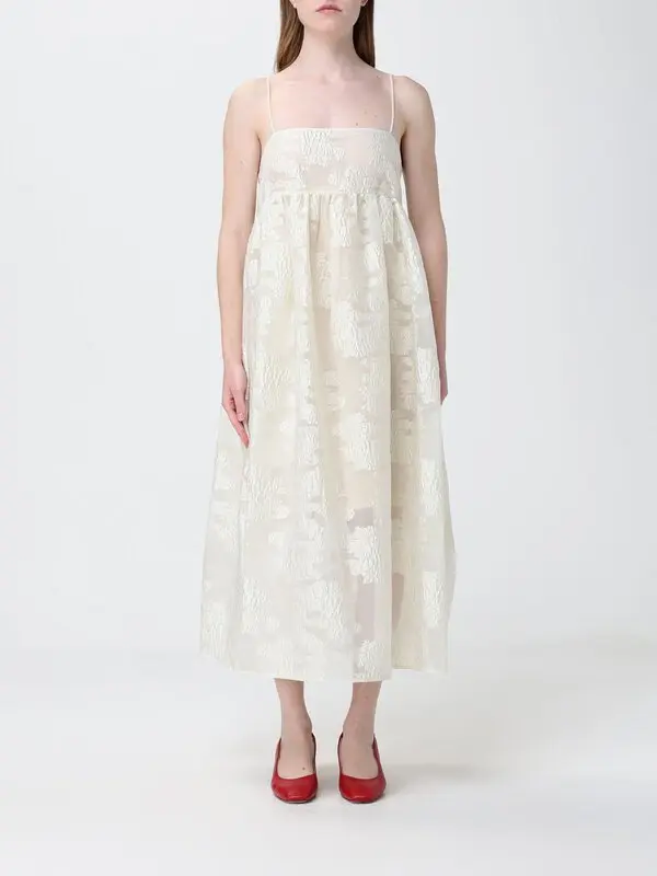 MEIMEIJ Sleeveless Midi Dress - Yellow
