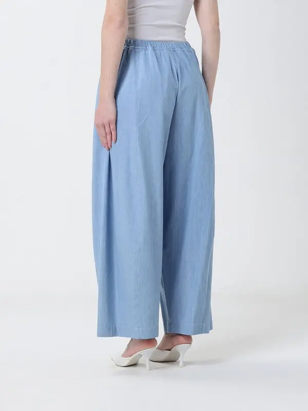 MEIMEIJ Wide Leg Trousers - Gnawed Blue