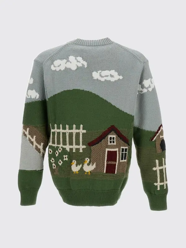 Junya Watanabe Country Scene" Knit Sweater