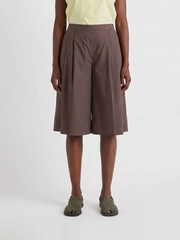 MEIMEIJ Tailored Shorts - Brown