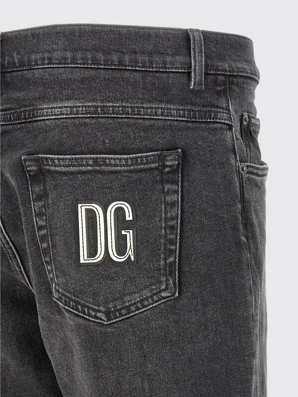 Dolce & Gabbana Slim Fit Stretch Denim Jeans