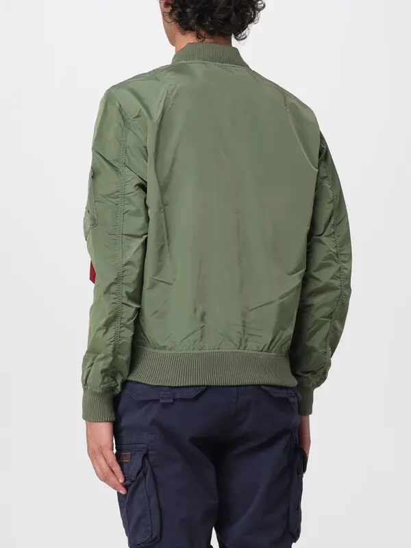 Alpha Industries Nylon Bomber Jacket