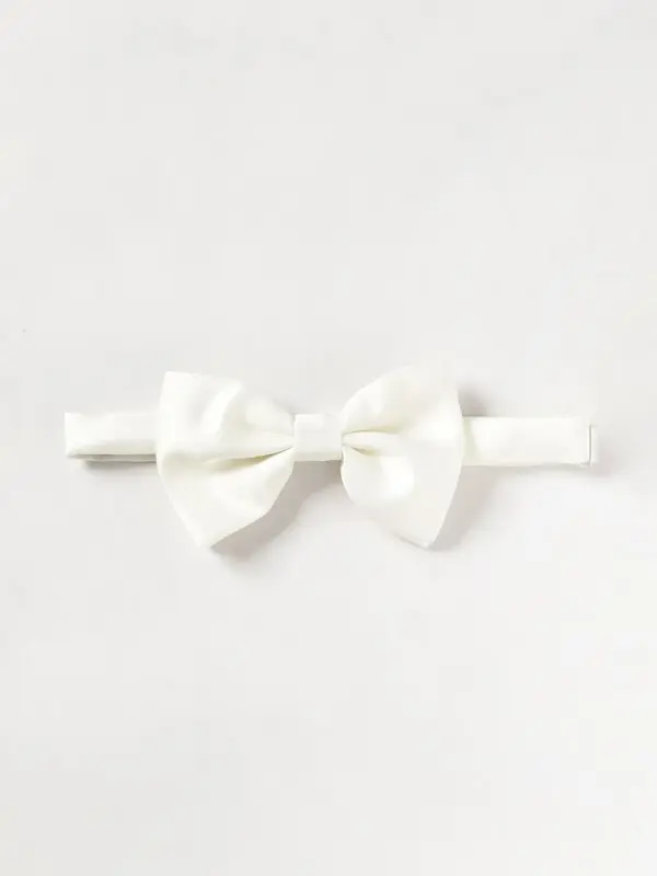 Tagliatore Silk Bow Tie - Ivory