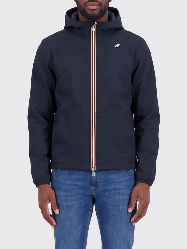 K-WAY Zip-up Hooded Jacket - Blue